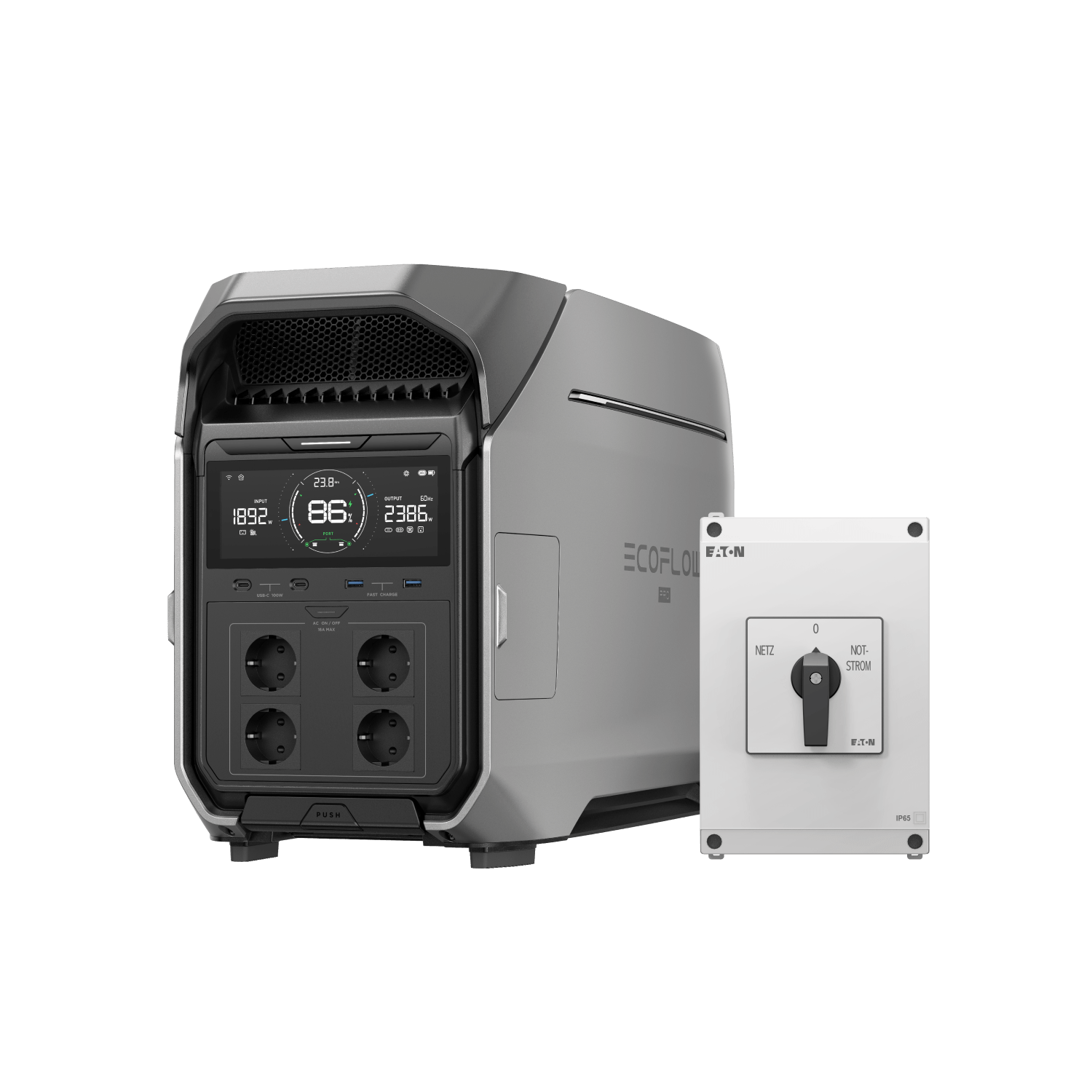 EcoFlow DELTA Pro 3 Thuisbatterijsysteem